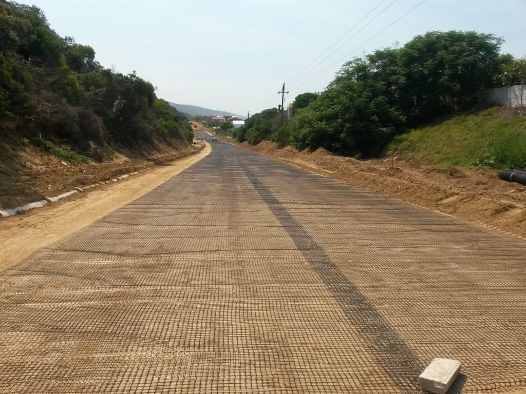 Amélioration couche de forme - Maccaferri France