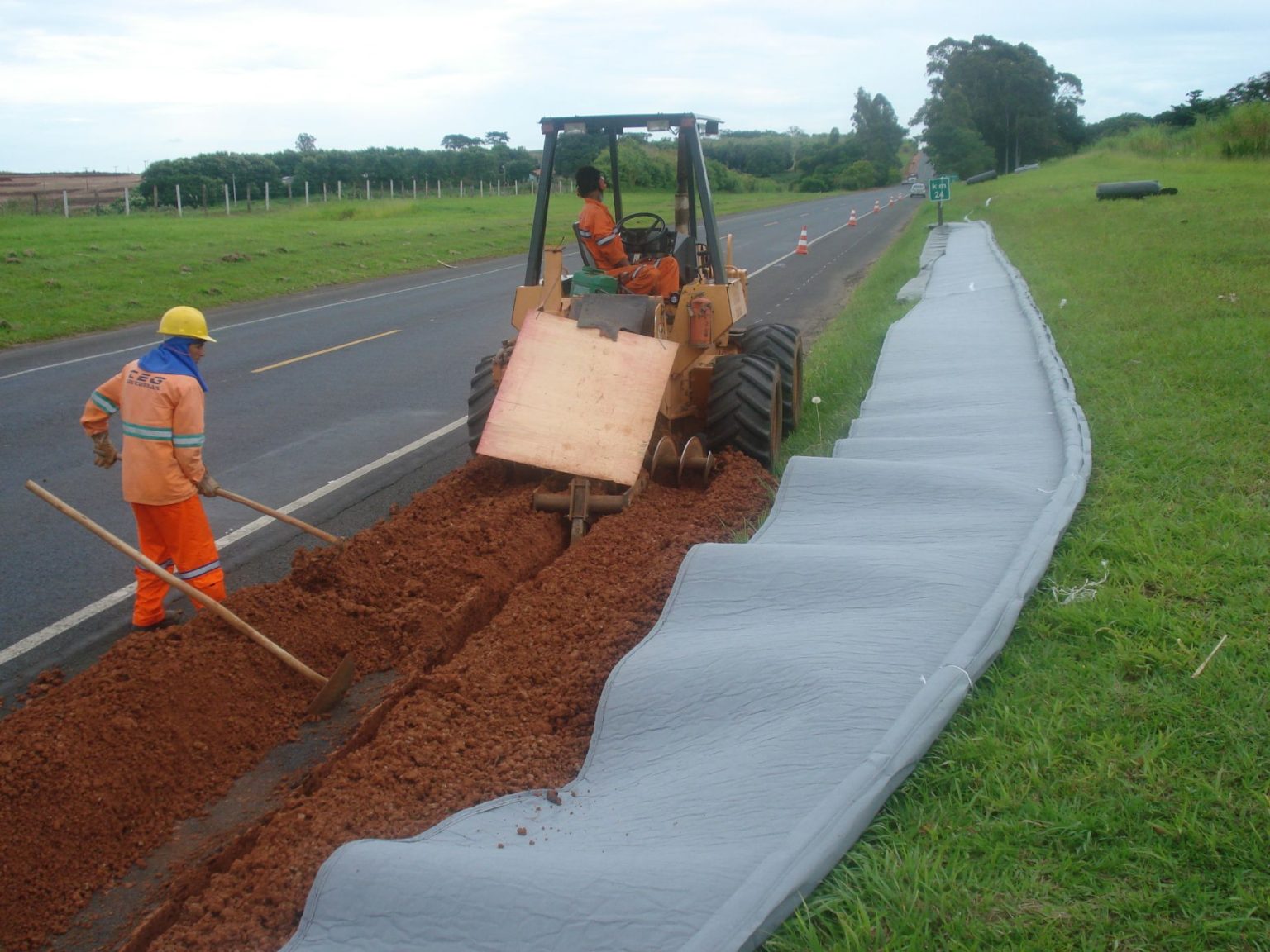 Drainage couche de forme et chaussées - Maccaferri France
