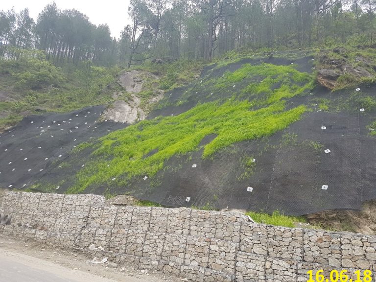 Landslide Mitigation Solutions at Birahi, Uttarakhand