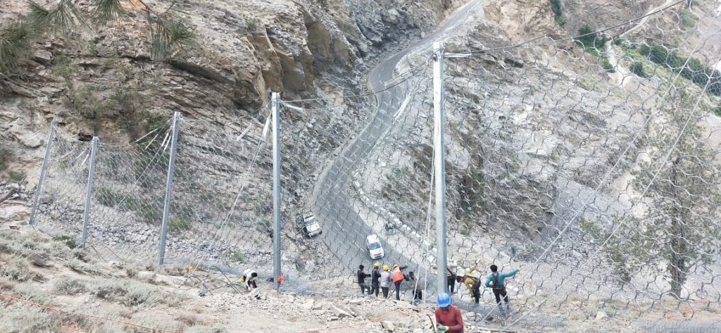Rockfall Mitigation & Slope Protection Measures-Himachal Pradesh