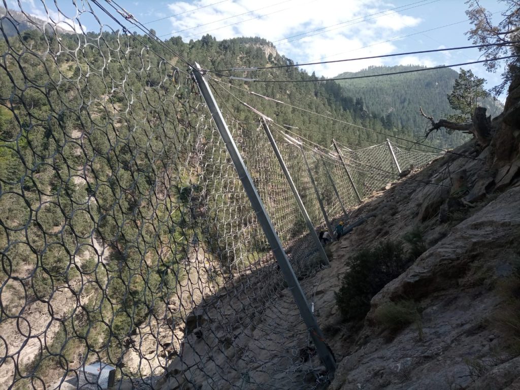 Rockfall Mitigation & Slope Protection Measures-Himachal Pradesh