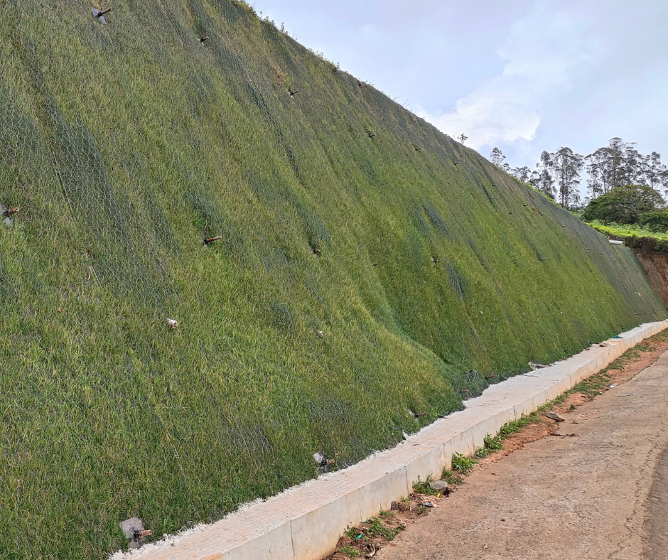 Slope Protection Measures at Ooty, Tamil Nadu