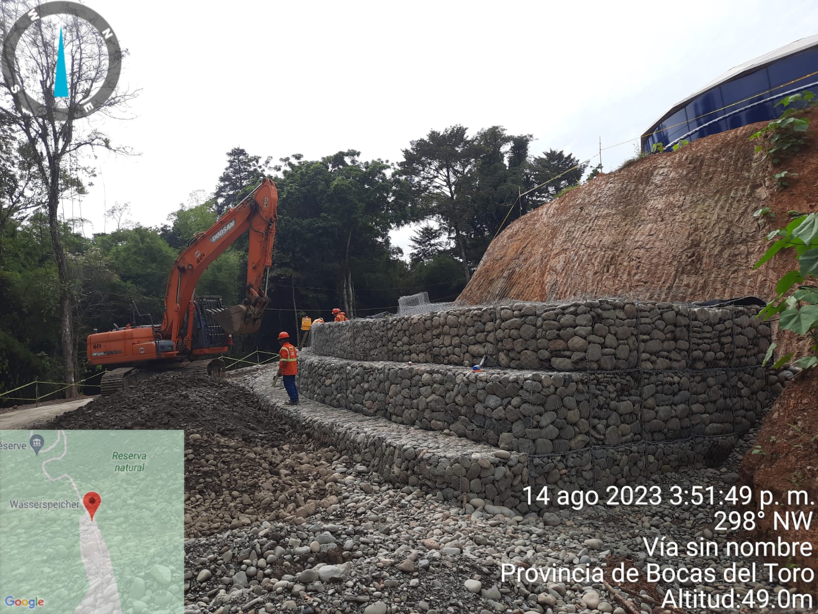 Muro De Contención En Laderas