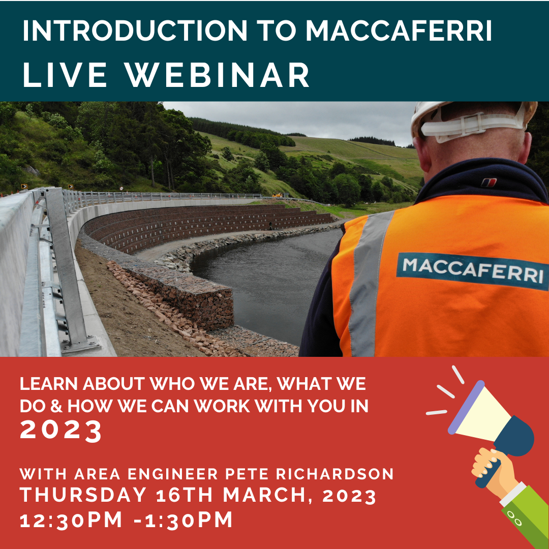 Introduction to Maccaferri - how we can help you - Maccaferri Uk & Ireland