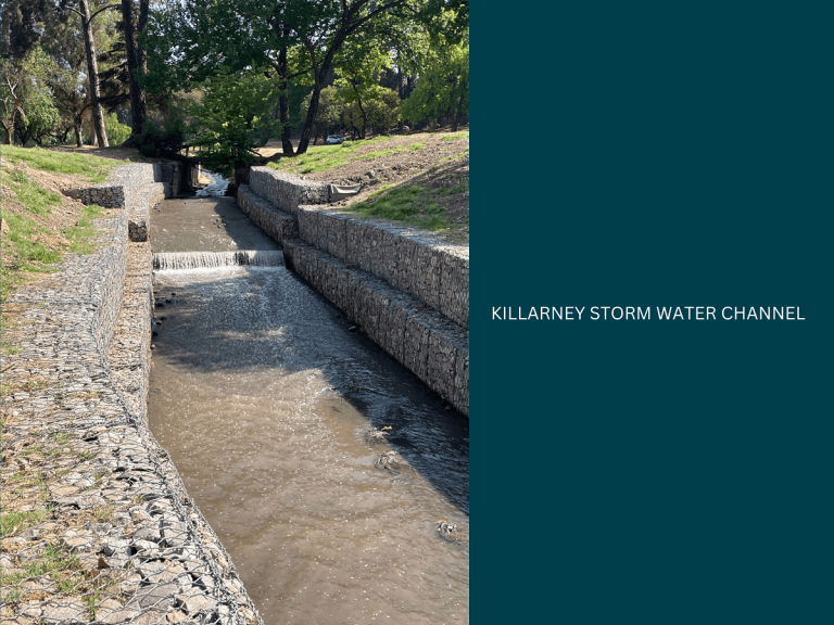 Killarney Storm Water Channel designed by Maccaferri - Maccaferri Africa